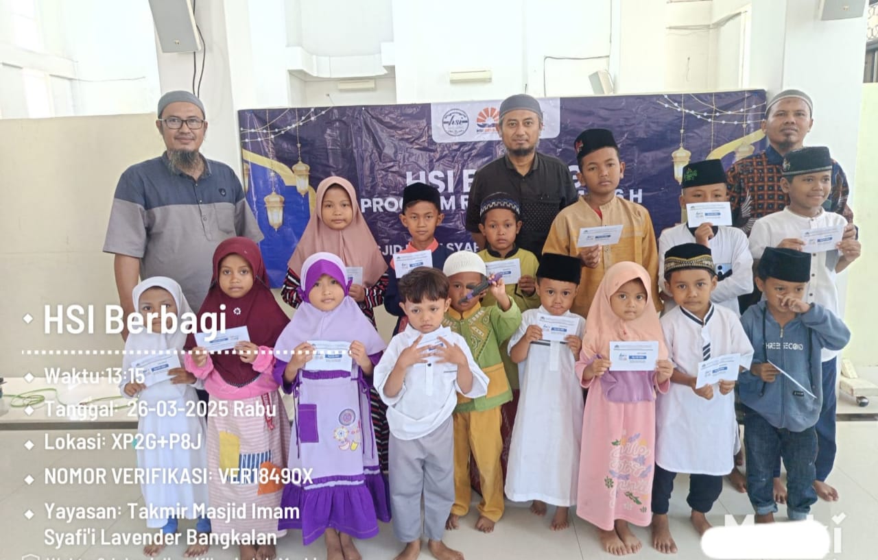 SAY HSI BERBAGI 2025: Menyapa dan Menguatkan 120 Anak Yatim - HSI Berbagi